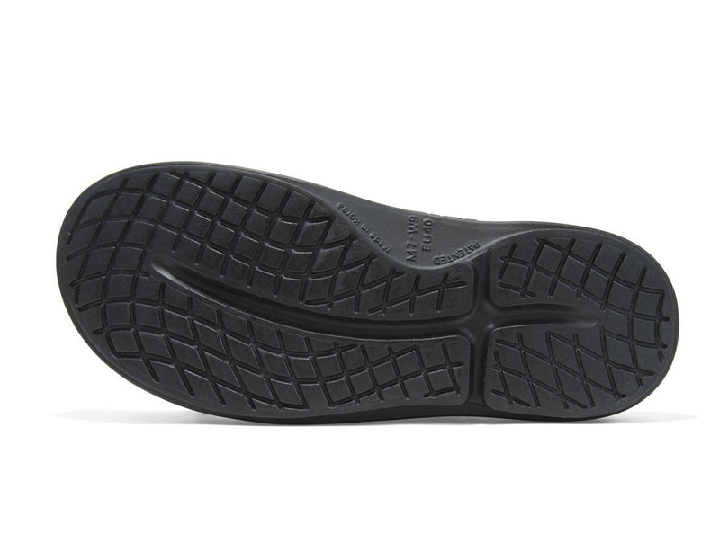OOfos Clog | Black Recovery Plantar Fasciitis Clog at ShoeMed